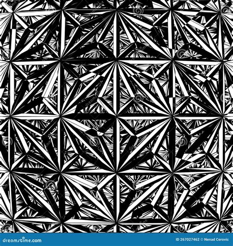 Abstract Construction Structure Vector Illustration Isolated On White Background Stock