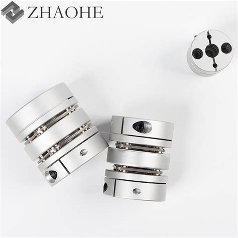 高精度弹性双膜片联轴器 伺服电机丝杆编码器大扭矩单膜片连轴器 虎窝淘