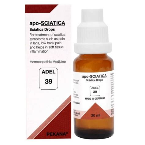 Adel 39 Sciatica Drops 20 Ml Buy Indian Products Online