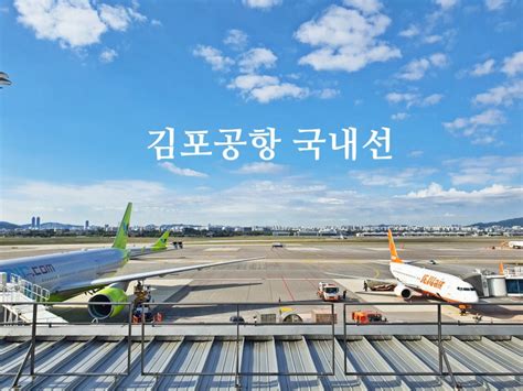 김포공항 국내선 셀프체크인 키오스크 김포공항 전망대 푸드코트 네이버 블로그