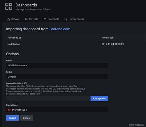 Spring Boot Admin 监控指标接入grafana可视化springboot 可视化 监控 Csdn博客