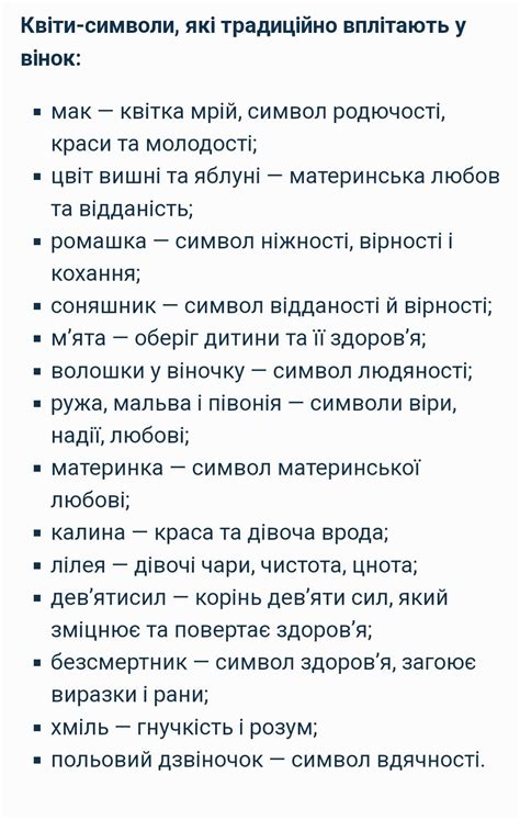 Квіти символи