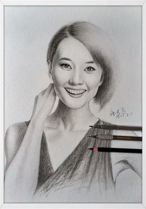 人物素描画钱忠飞 站酷zcool
