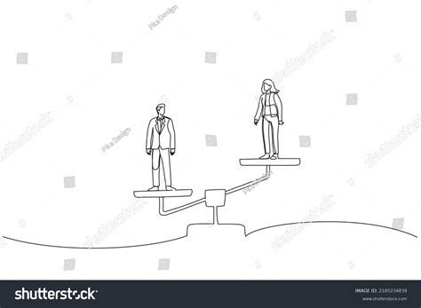 Line Drawing Inequality Images Stock Photos And Vectors Shutterstock