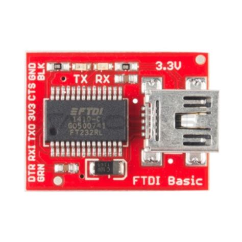 Converter USB UART FTDI V MiniUSB SparkFun DEV