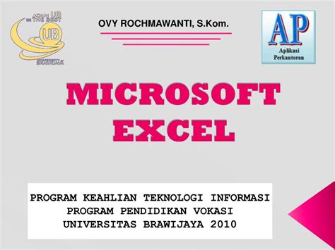 Ppt Microsoft Excel Powerpoint Presentation Free Download Id2068761