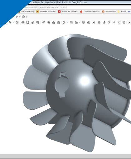 Videotutorial Autodesk Fusion 360 Part Design Userwish Fan Impeller Wolfgang Walden´s
