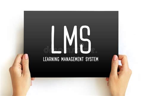 Lms Learning Management System Acronym Software Application For The