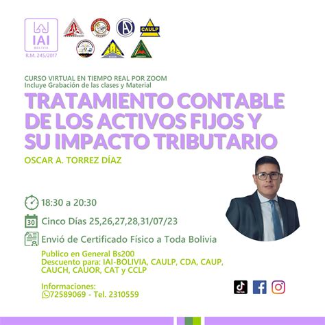 🎓 Tratamiento Instituto De Auditores Internos De Bolivia Facebook
