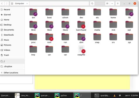 Icon Of Files Application Are Changed To Pycharm Icon Desktop Gnome