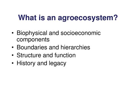 Ppt What Is An Agroecosystem Powerpoint Presentation Free Download