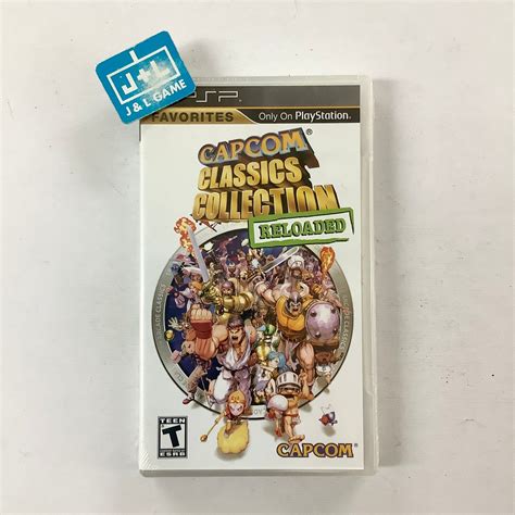 capcom classics collection reloaded favorites sony psp jandl game