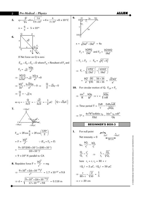 Solution Physics Module Solution Studypool