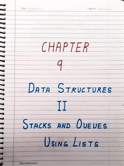 12 Class Ch 9 Notes Computer Science Pdf