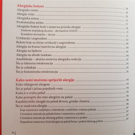 Ema Mušič Alergije