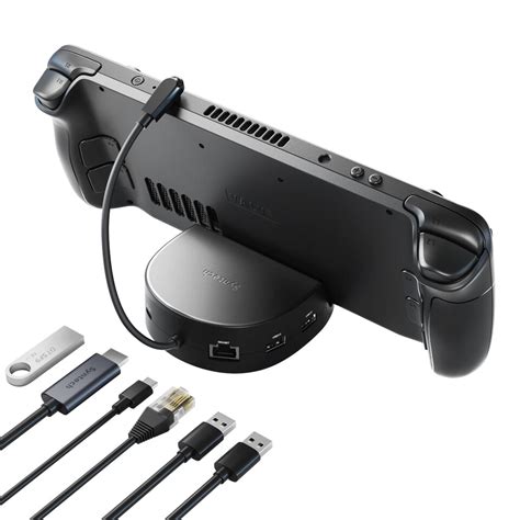 Syntech Launches 6 In 1 Docking Station For The Steam Deck Techpowerup