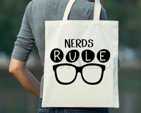 Nerd SVG Nerds Rule Svg Funny Svg Nerd Clipart Svg Clip Art Geek Svg Clever Svg Cricut