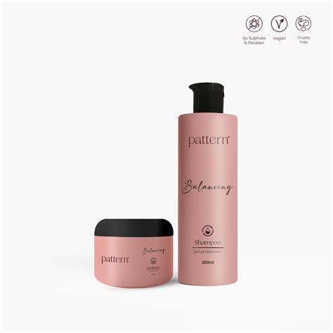 Balancing Shampoo And Conditioner Pattern