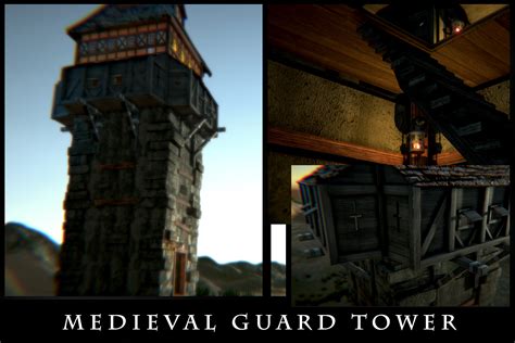 Medieval Guard Tower 3d Historic Unity Asset Store