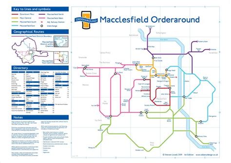 Macclesfield S Pubs Immortalised On London Underground Style Map