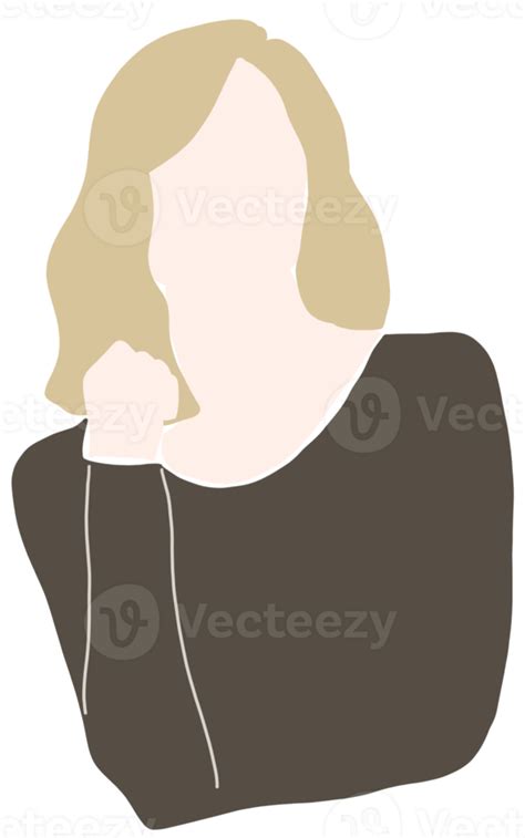 Modern Feminist Woman Illustration 20523206 Png
