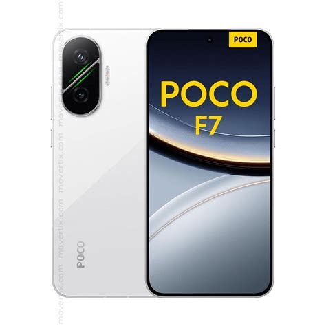 Xiaomi Poco F G Dual SIM White GB And GB RAM Movertix Mobile Phones Shop
