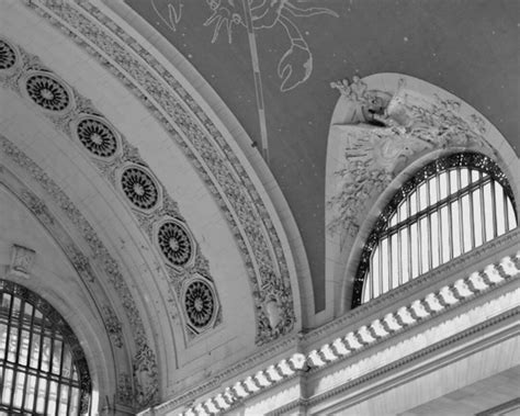 Grand Central Station Terminal Celestial Ceiling Window Photography