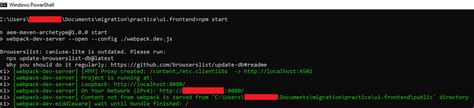 Aem Ui Frontend Module
