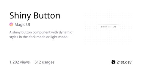 Shiny Button 21stdev Discover Share And Craft Ui Components