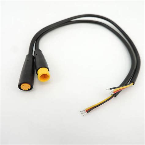 Разъём Julet mini 3pin герметичный папа-мама с проводками (ID ...