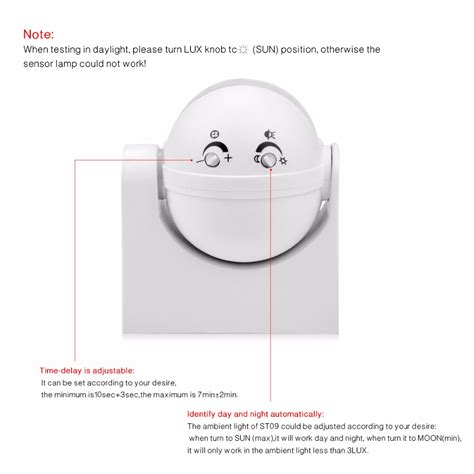 Diy Pir Infrared Motion Sensor Switch Smart Security Led Light Movement