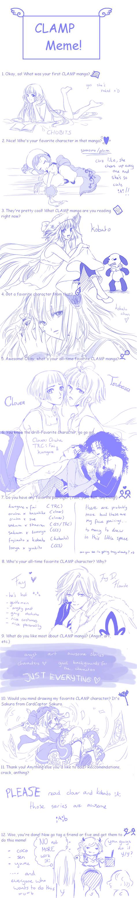 Clamp Meme By Chibistef On Deviantart