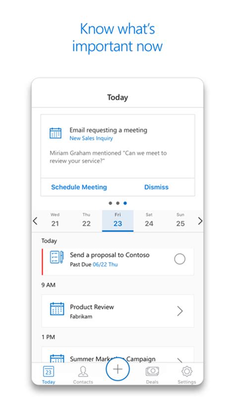 Iphone 용 Outlook Customer Manager 다운로드