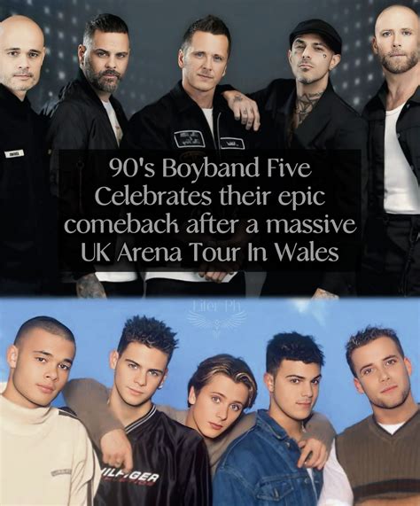 Lifer 90s British Boyband Five Are Ready To Get On Up When They