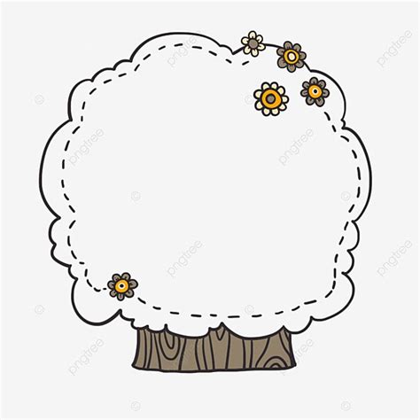 Trees Border Png Image Tree Border Cute Trees Floret Png Image For