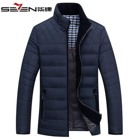 2014秋冬柒牌正品男装外套夹克棉衣中年男士立领商务休闲棉服棉袄第1一号店