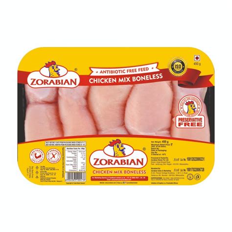 Buy Zorabian Chicken Mixed Boneless 250g Carton Online At Natures Basket