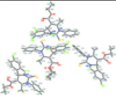 The Content Of Asymmetric Unit Of The Title Compound Showing The Atom