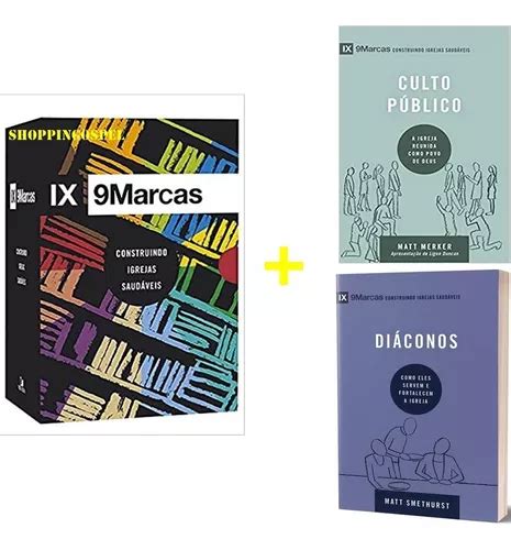 Box Série 9marcas Construindo Igrejas Saudáveis 14 Livros