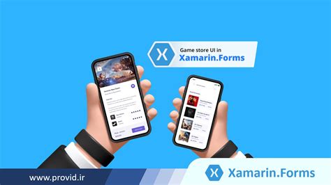 پکیج کامل آموزش برنامه نویسی در xamarin forms میانی پرووید