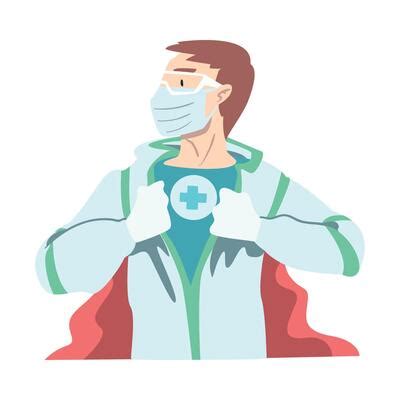 Superhero Nurse Vector Art Icons And Graphics For Free Download