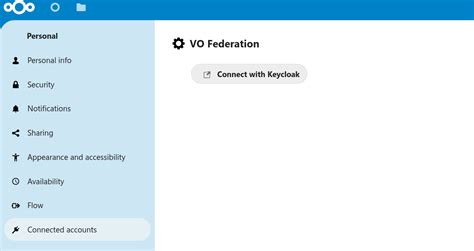 User Guide Nextcloud VO Federation App