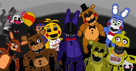 Los Personajes De Five Nights At Freddys 2 Management And Leadership