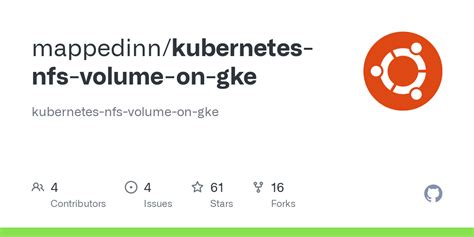 Github Mappedinnkubernetes Nfs Volume On Gke Kubernetes Nfs Volume