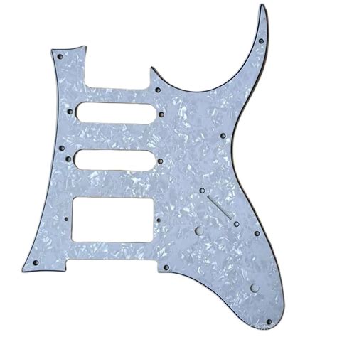 Yumiya Mirror Ssh America Pickguard White Pearl Rg Series For Ibanez