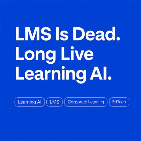 Lms Is Dead Long Live Learning Ai Kydon Group