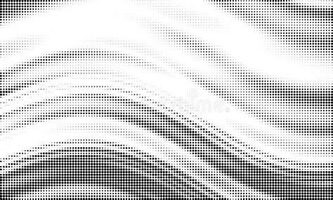 Monochrome Gradient Halftone Dots Background Vector Illustration Big