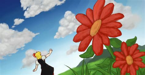 東方 お花と空と 昆布だしのイラスト Pixiv
