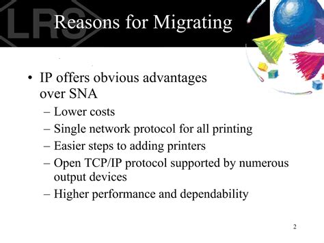 Migrating Printing From SNA To TCP IP PPT