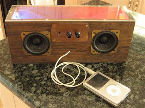 Vintage Ipod Speakers With Leds 7 Steps With Pictures